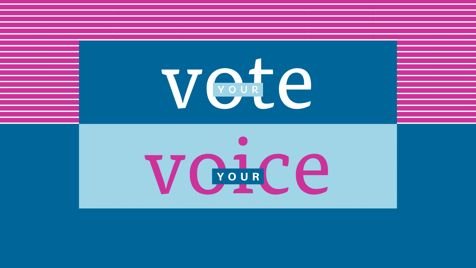 Your Vote. Your Voice. - Omega Phi Alpha